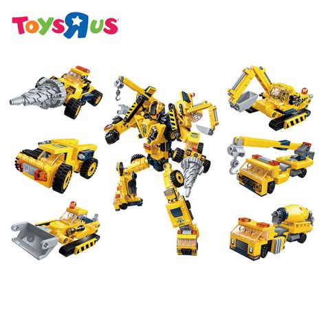 Qman Building Blocks Trans Collector Set 1417 Engineering Mecha | Lazada PH