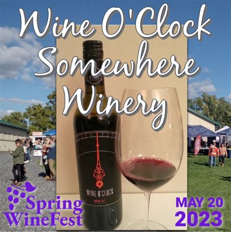Wine Oclock Somewhere Winery Wintober Fest