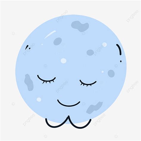 雙手合十的月亮可愛天氣剪貼畫 圖案 卡通 剪貼畫素材圖案，psd和png圖片免費下載