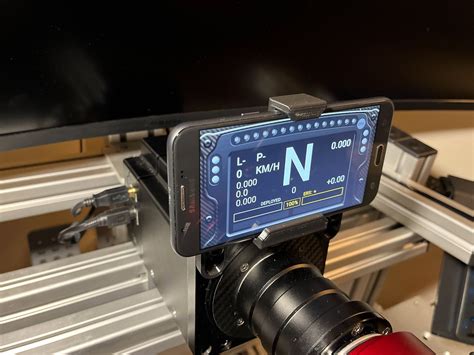 Simagic Alpha Alpha Mini Wheel Base Dashboard Phone Mount For Sim