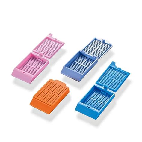 Histology Biopsy Plastic Tissue Embedding Cassette Lab Plastic Embedding Cassette Embedding