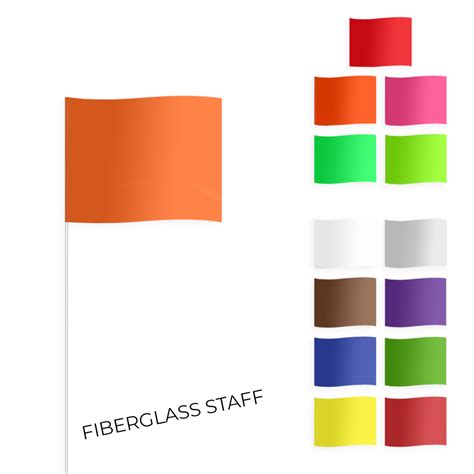 Fiberglass Marking Flags Country Enterprises