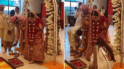 Jija Saali Funny Video When Jijaji Taking Off His Shoes Bride Sister