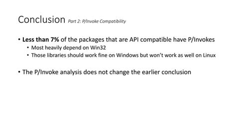 standard nuget analysis ppt