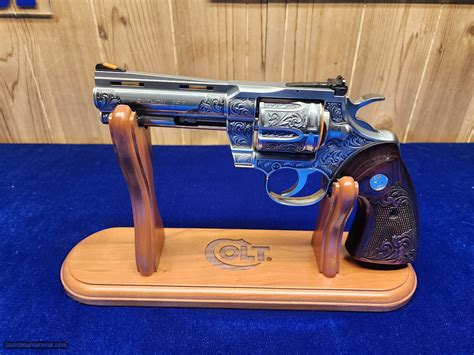 Colt Python 4 Engraved Customshop New In Box