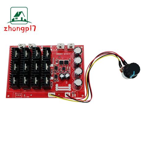 โมดูลควบคุมความเร็วมอเตอร์ Pwm Dc 10 50v 60a พลังงานสูง สําหรับไดร์เวอร์บังคับ Hho Pwm Shopee