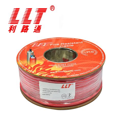 3×25mm2 Solid Fire Resistant Cable