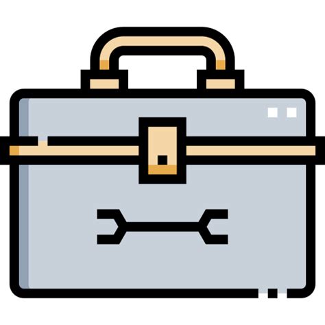 Tools Box Detailed Straight Lineal Color Icon