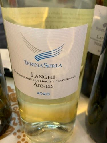 Teresa Soria Langhe Arneis Vivino US