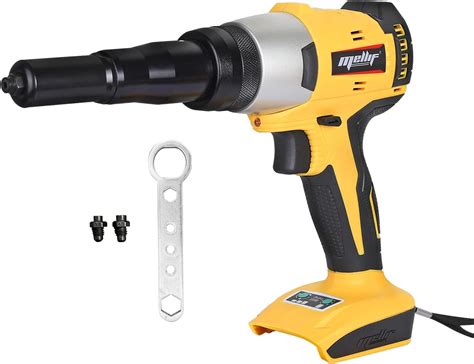 Amazon Mellif Cordless Rivet Gun Compatible With Dewalt V Max Battery No Battery