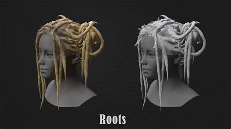 Two Buns Of Dreads Flippednormals