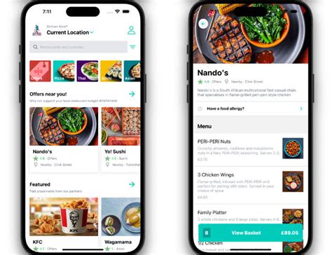 Deliveroo Clone Written In React Native And Expo