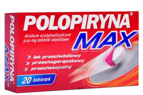 Polopiryna Max Tabletek Zaufane Apteki Pl