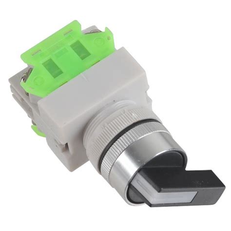 V A Positions Rotary Selector Push Button Switch Free Shipping