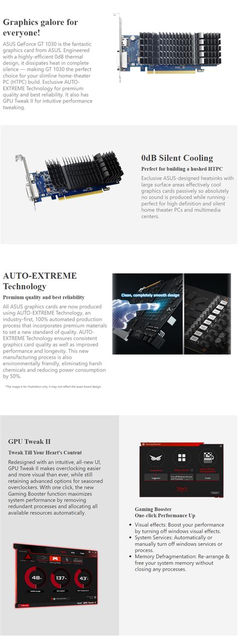 Asus Geforce Gt Gb Gddr Low Profile Graphics Card Gt Sl G Jb Hi Fi