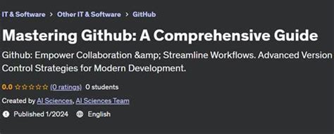 Mastering Github A Comprehensive Guide Scriptmafiaorg Download