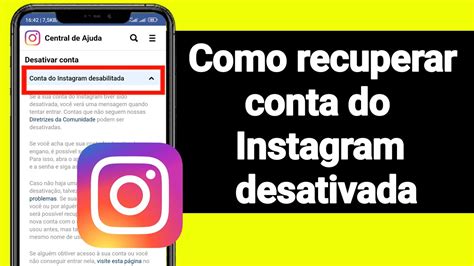 Como Reativar Minha Conta No Instagram Guia Passo A Passo Para