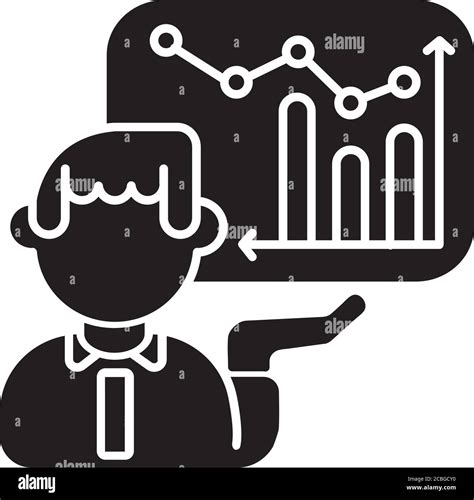 Presentation Skills Black Glyph Icon Stock Vector Image And Art Alamy