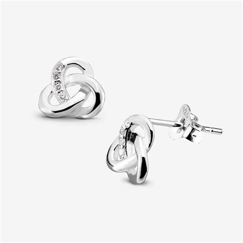 Silver Celtic Love Knot Earrings Wholesale925silver