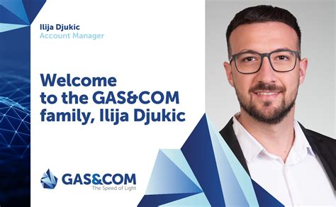 Gasandcom Ilija Djukic New Account Manager