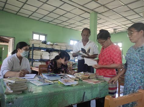 စဉ့်ကိုင်မြို့နယ်၌ စာဖတ်ရှိန်မြှင့်တင်ရေးနယ်လှည့်မိုလ်ဘိုင်းစာကြည့်တိုက်စနစ်ဖြင့် စာအုပ်စာစောင်မ