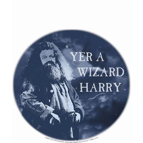 Harry Potter Hagrid Yer A Wizard Harry Circle T Shirtpnghar Inspire