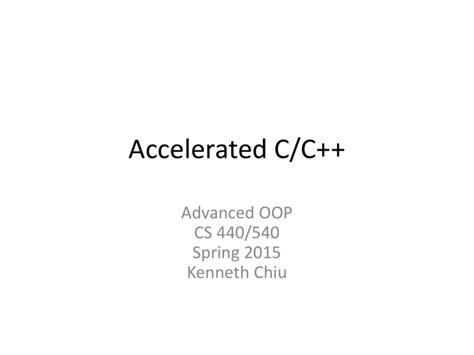 Ppt Computer Science