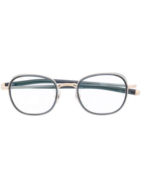 Matsuda Round Frame Optical Glasses Black Farfetch