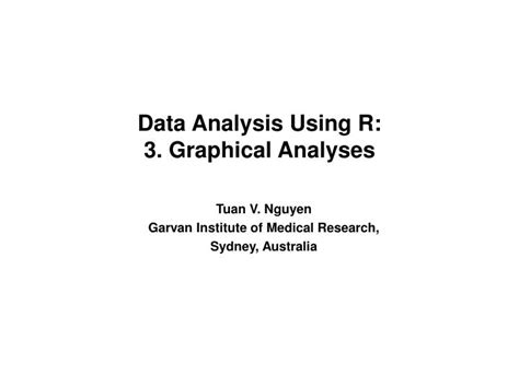 PPT Data Analysis Using R Graphical Analyses PowerPoint Presentation ID