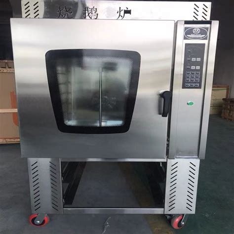 大型超市热风旋转烤鸭炉智能面板喷雾加湿立式电脑版烤鸭炉虎窝淘
