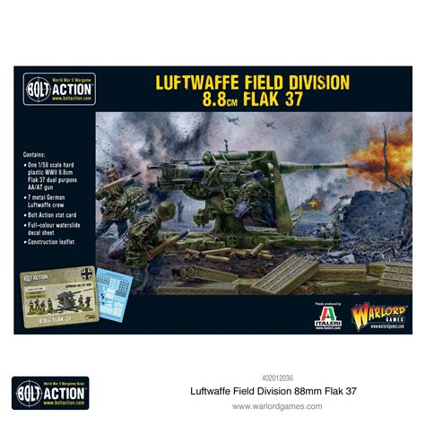 German Luftwaffe Field Division 88 Cm Flak 37 Roll The Dice