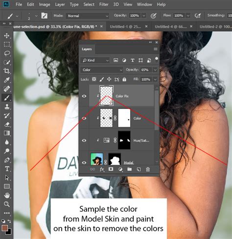 How To Change Background In Photoshop PSD Stack