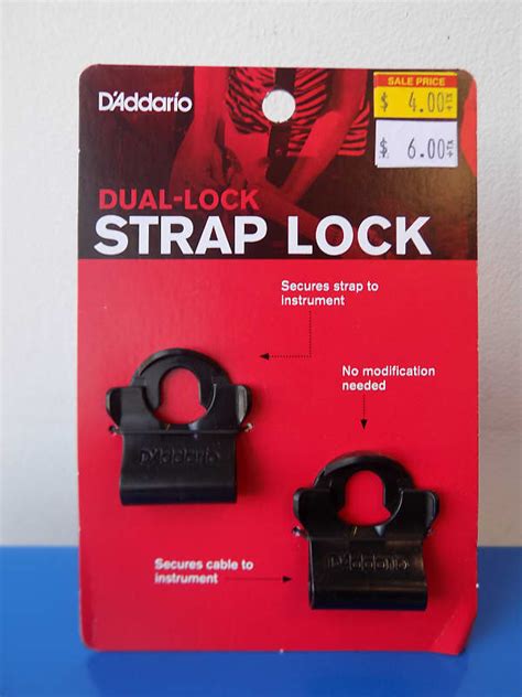 Daddario Dual Lock Strap Lock Reverb