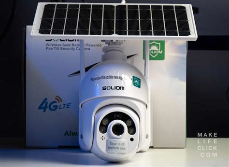 Soliom S600 4g Lte Solar Powered Security Camera Review Perfect Tilt And Pan Camera For Remote