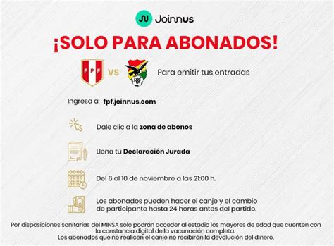Entradas Perú vs Bolivia precios y zonas en el Estadio Nacional para el de noviembre por