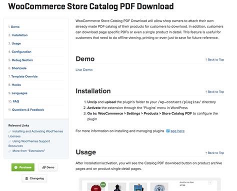 woocommerce store catalog pdf download plugin · download for 32