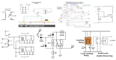 Railway Circuits Diagram Signal Button Relays Route Button Relays Point Button Relays Common