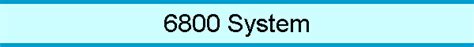 6800 Microcomputer System