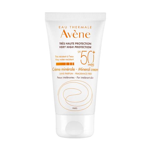 Avene Слънцезащитен минерален крем за лице Spf50 X50 мл