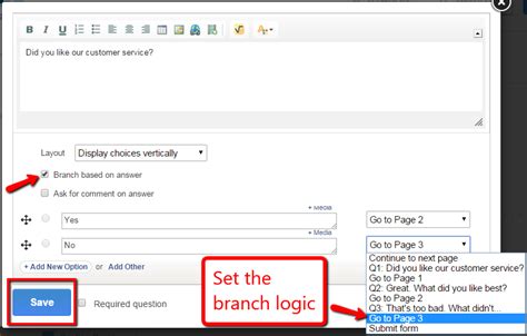 Show Only Relevant Questions With Branching Logic In Surveys Proprofs