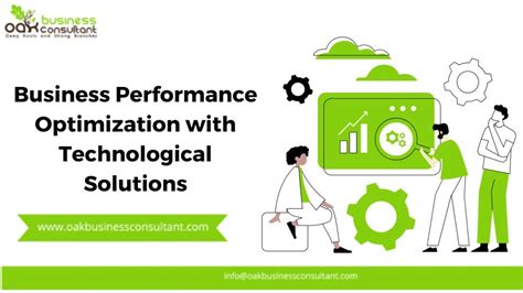 Business Performance Optimization With Technological Solutions Oak