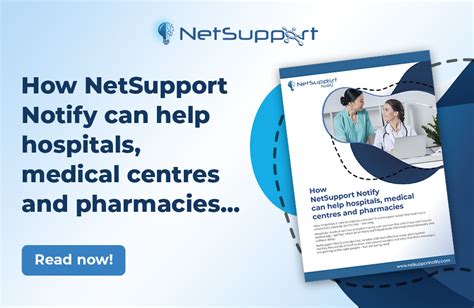 NetSupport Canada How NetSupport Notify Can Help Hospitals Medical Centres And Pharmacies