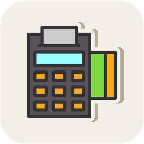 Pos Terminal Vector Icon Design 21074081 Vector Art At Vecteezy