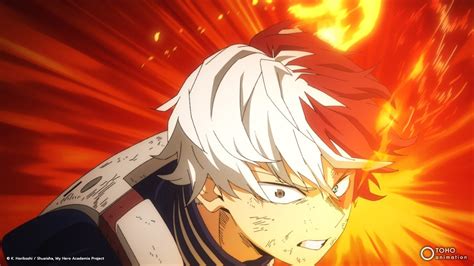 Crunchyroll بطل الجليد والنار شوتو تودوروكي من أنمي My Hero Academia