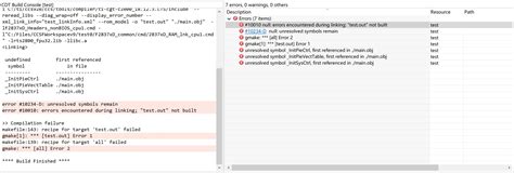 f28379d新建工程出现问题“ 10010 null errors encountered during linking test