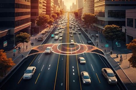 A Self Driving Car Navigating Through City Technology Iot Smart City
