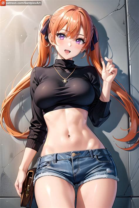Amano Erika In Street By Santpixv On Deviantart