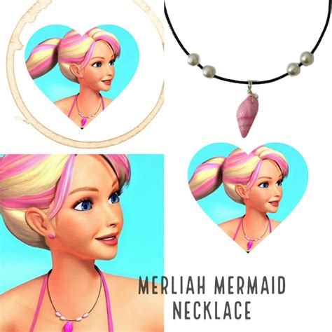 Barbie Necklace Merliah Etsy