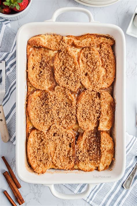 Overnight French Toast Casserole Tidymom®