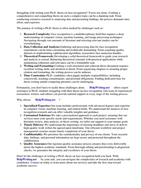 Phd Thesis On Face Recognition Pdf Biometrics Surveillance